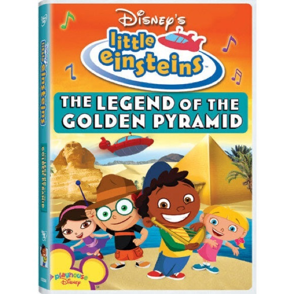 Disney | Toys | Rare Little Einsteins Golden Pyramid Dvd | Poshmark